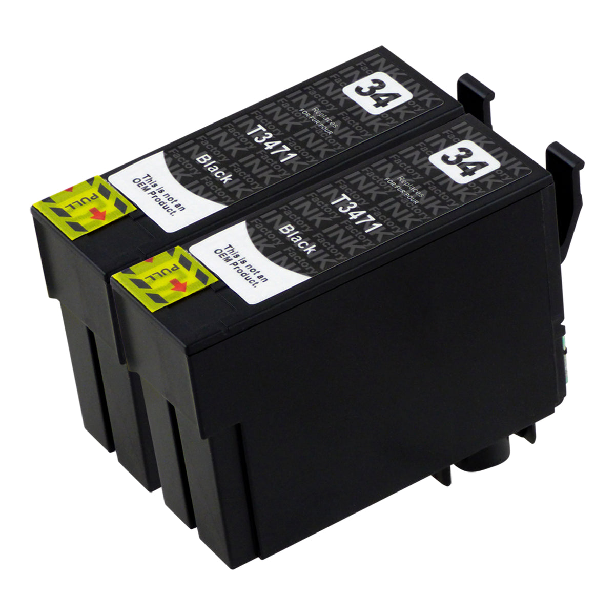 Premium Compatible Epson 34XL Black Ink Cartridge – InkFactory.com