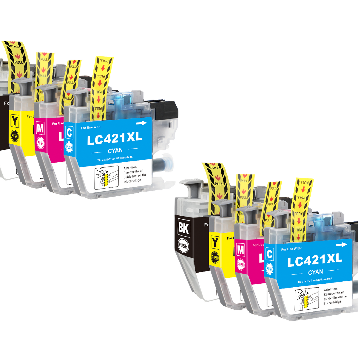 Premium Brother LC421XL Ink Cartridges Multipack – InkFactory.com
